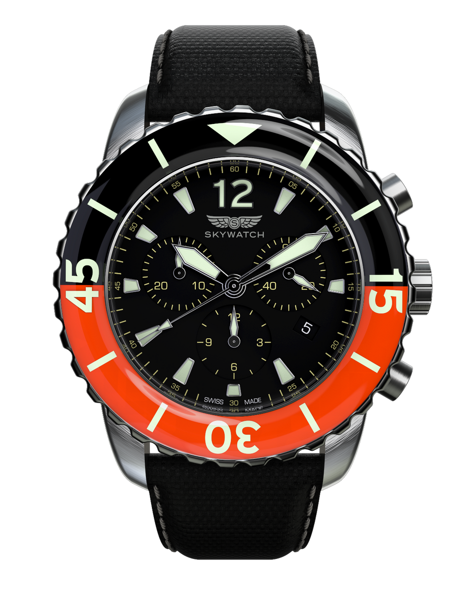 Poppy Red & Stainless Steel – Skywatch Australia