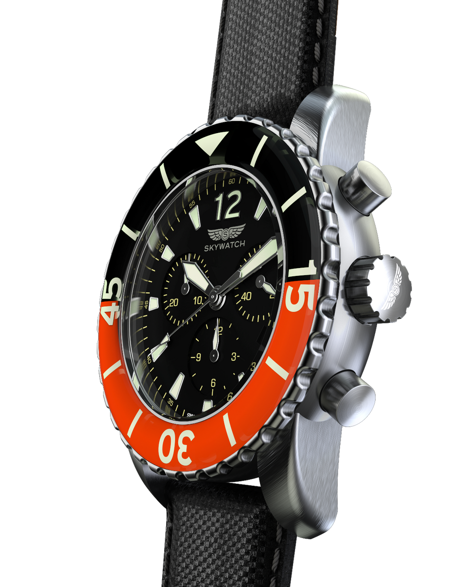 Poppy Red & Stainless Steel – Skywatch Australia